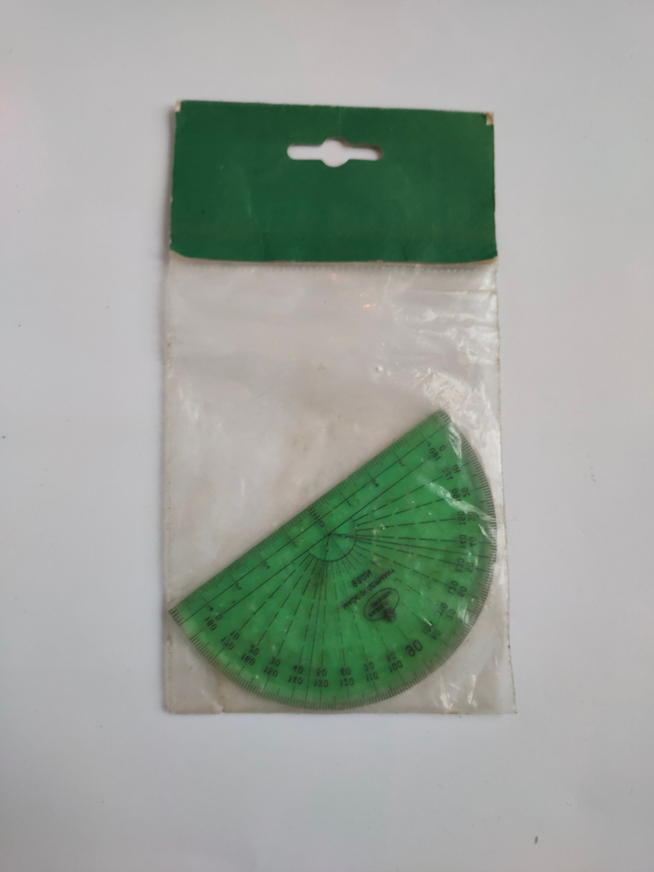 FABER-CASTELL Protractor Green - Etsy