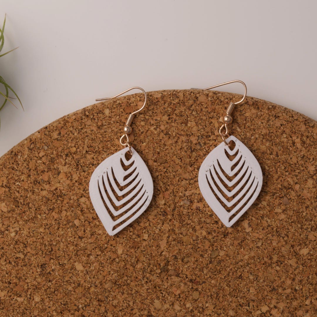 3d Printed Braid Inspired Leaf DAN-ALL-D2-02A - Etsy