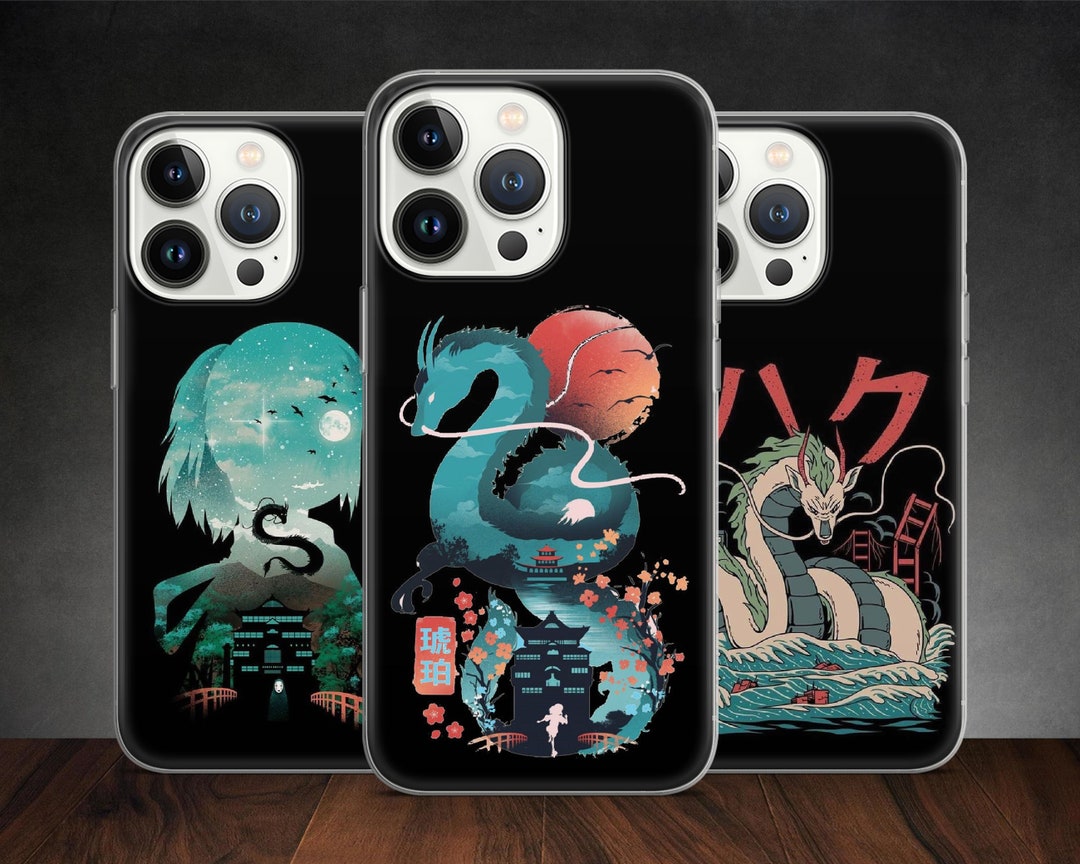 Spirited Anime Chihiro Sen No-face Haku Yubaba Phone Case for iPhone 15 ...