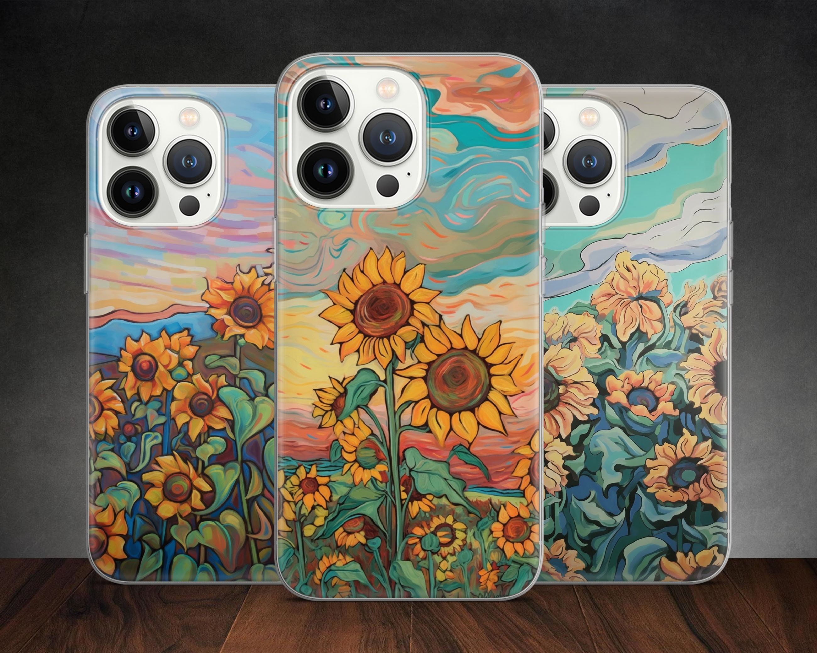 Pablo Picasso Sunflower Field Abstract Art Phone Case for - Etsy
