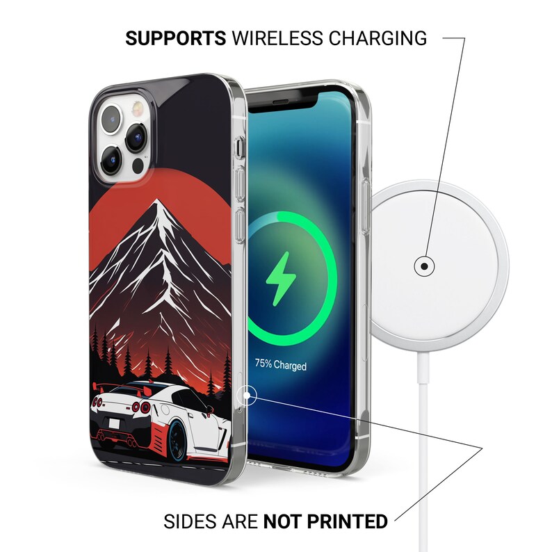 GTR R34 R35 Japanese Cars JDM Fuji Mountain Phone Case for - Etsy