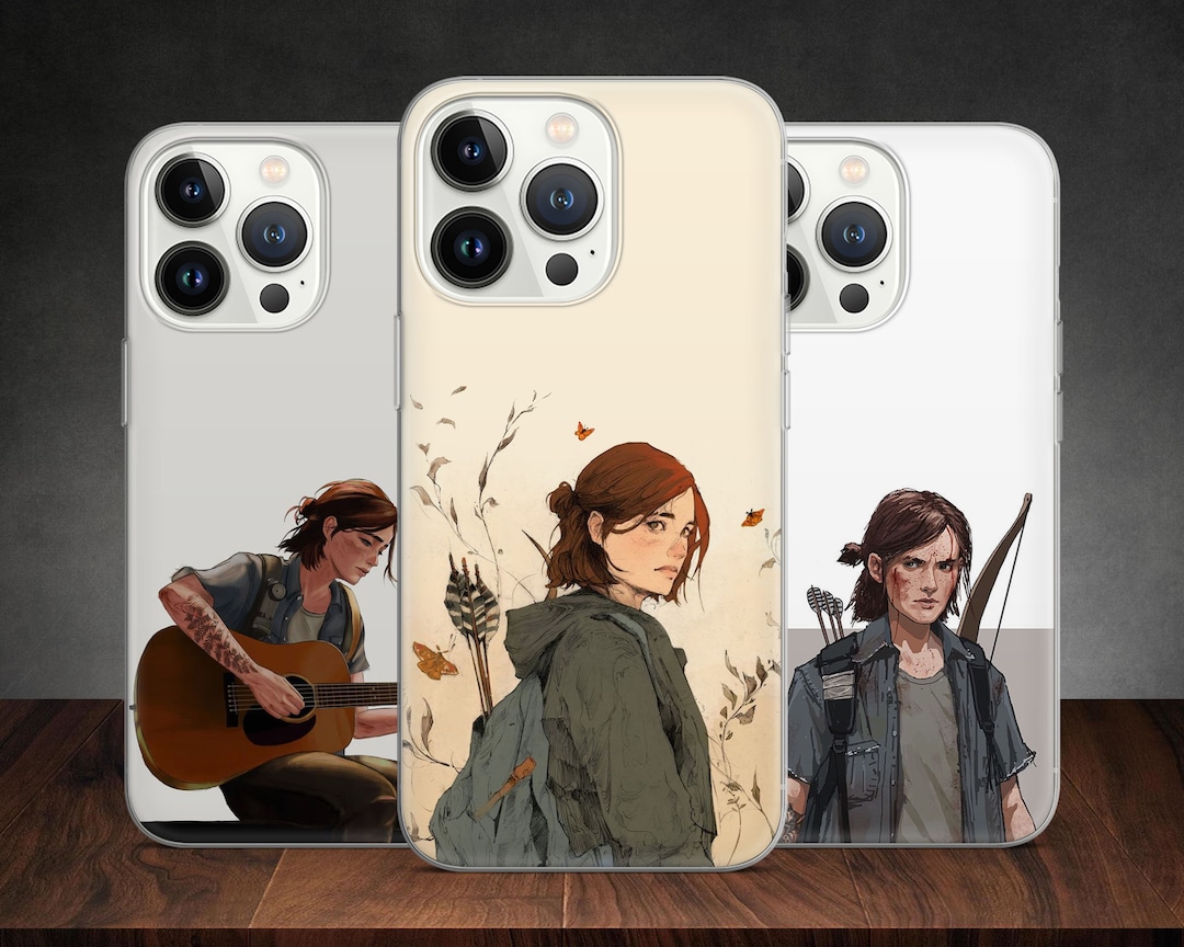 Ellie Joel the Last Series Video Game Phone Case for iPhone 15 14 13 ...