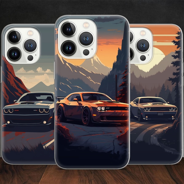 Dodge Challenger Phone Case - Etsy
