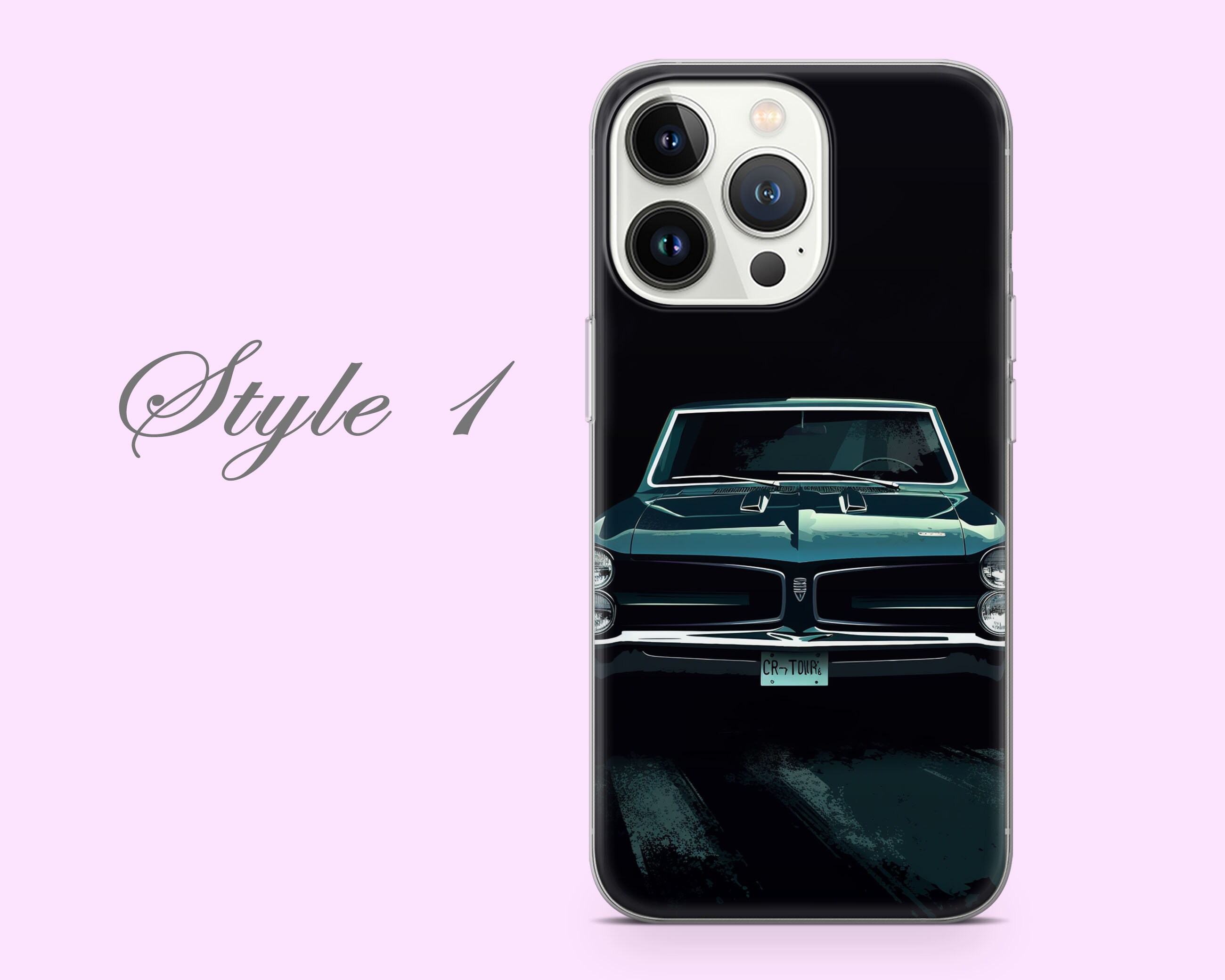 GTO 1964 Classic American Muscle Car Sports Car Phone Case for iPhone ...