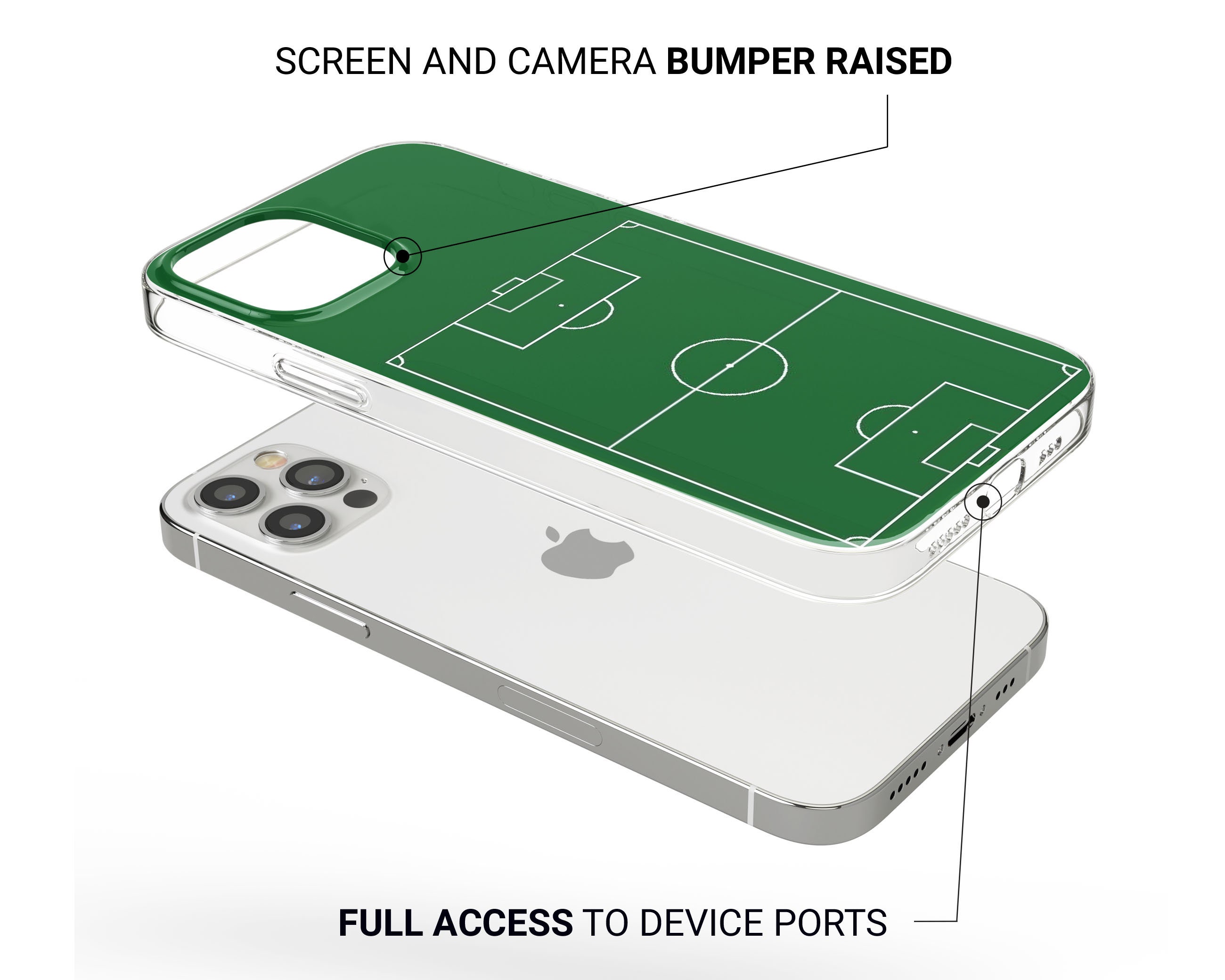 Football Pitch Stadium Soccer Grass Match League Phone Case - Etsy UK