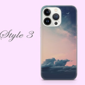 Lo-fi Sky Neonwave Ambient Pastel Phone Case for iPhone 15 14 13 Pro ...