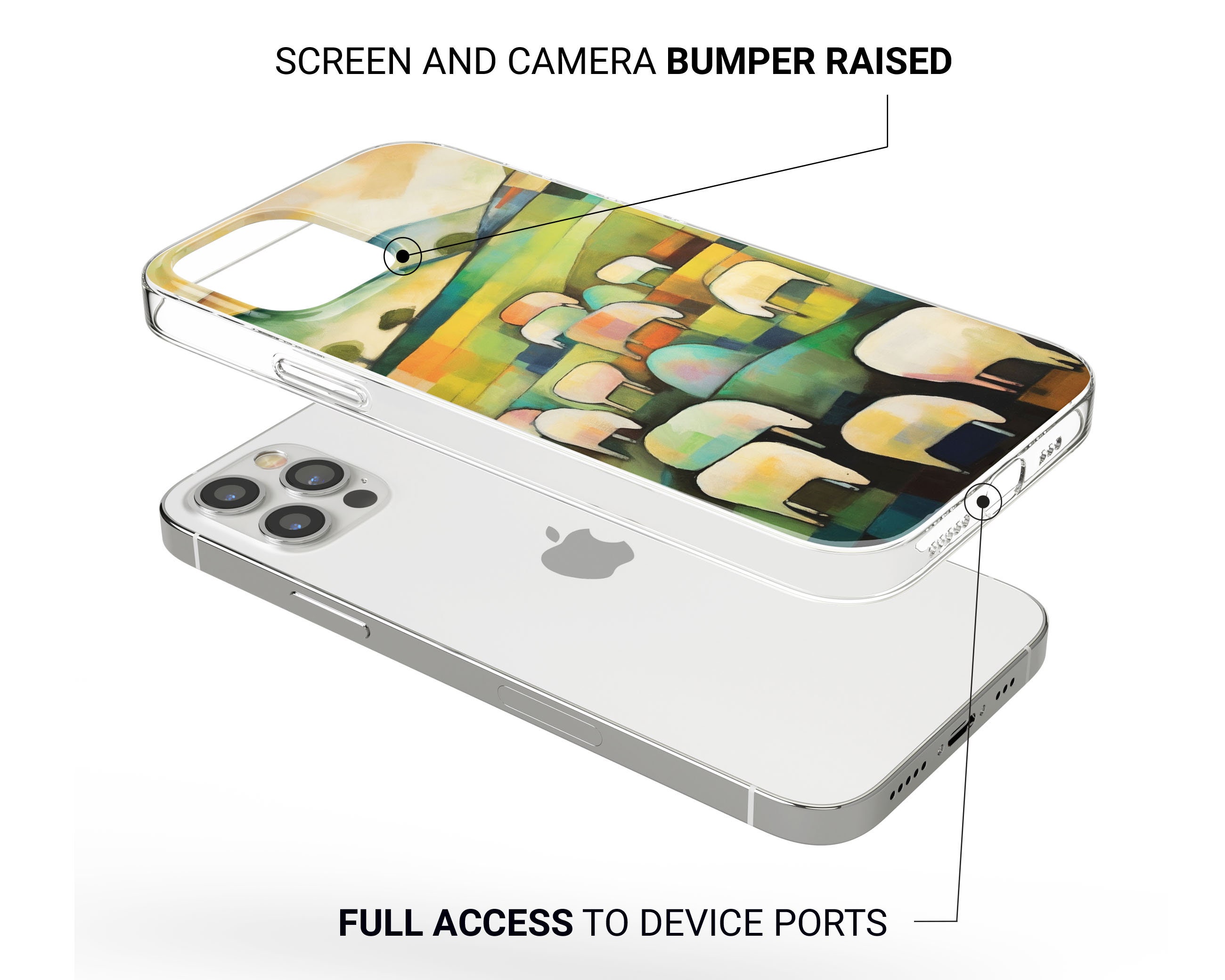 Pablo Picasso Sheep Green Field Sun Cubism Art Phone Case for iPhone 14 ...