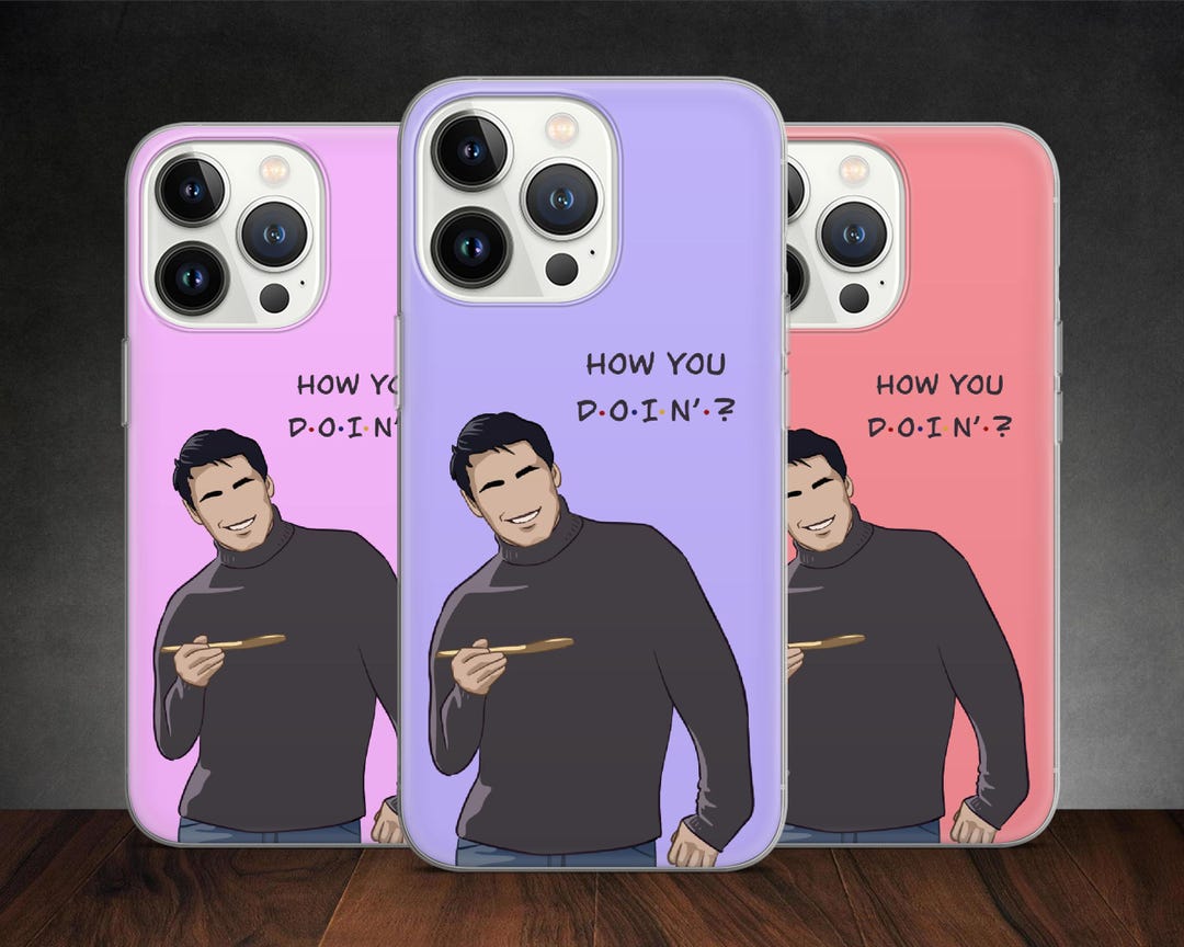 Friends Joey Chandler Phone Case for iPhone 16 15 Pro 14 Plus 13 Pro ...