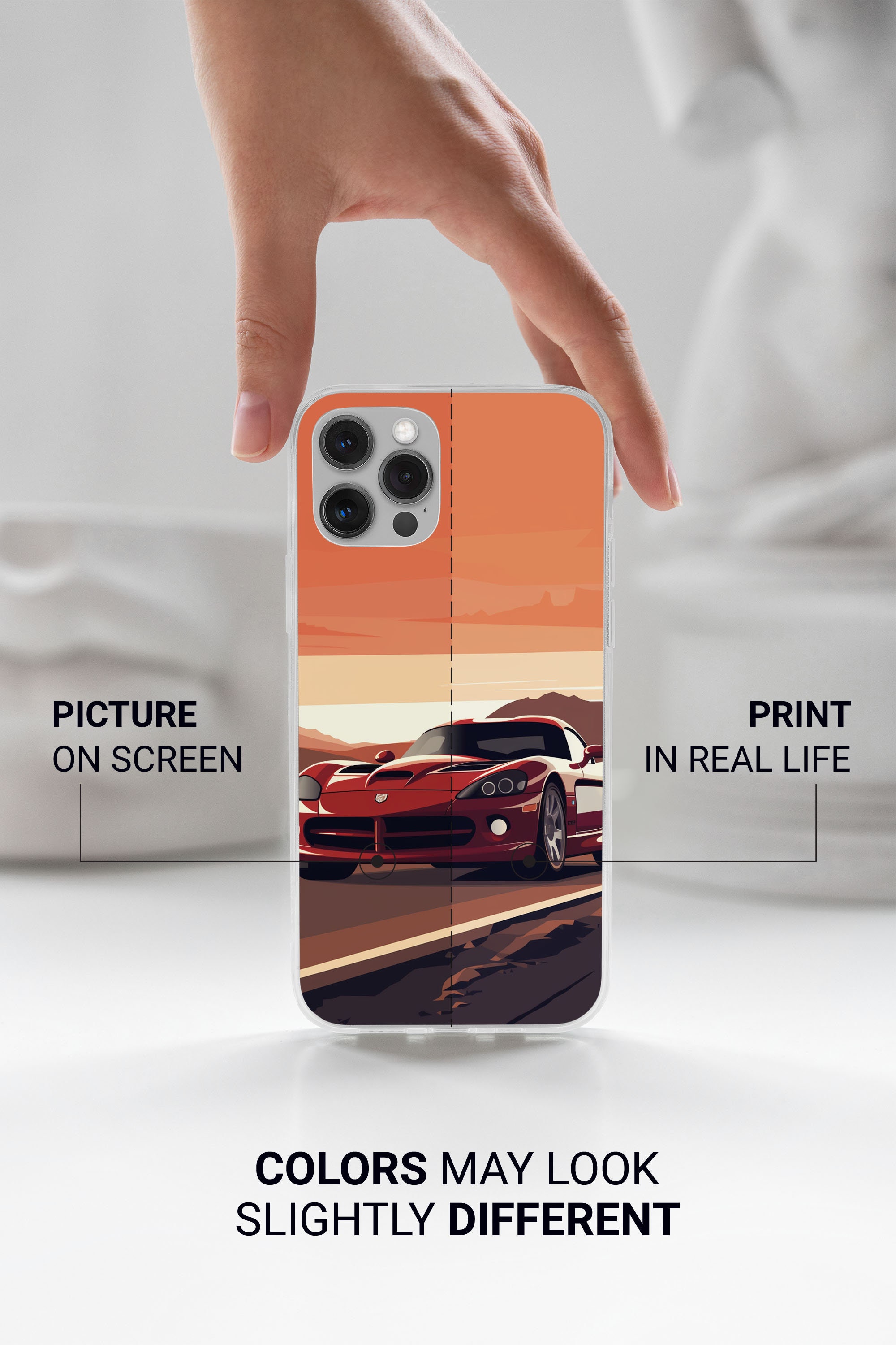 Viper SRT American Classic Muscle Car Sports Car Phone Case for iPhone ...