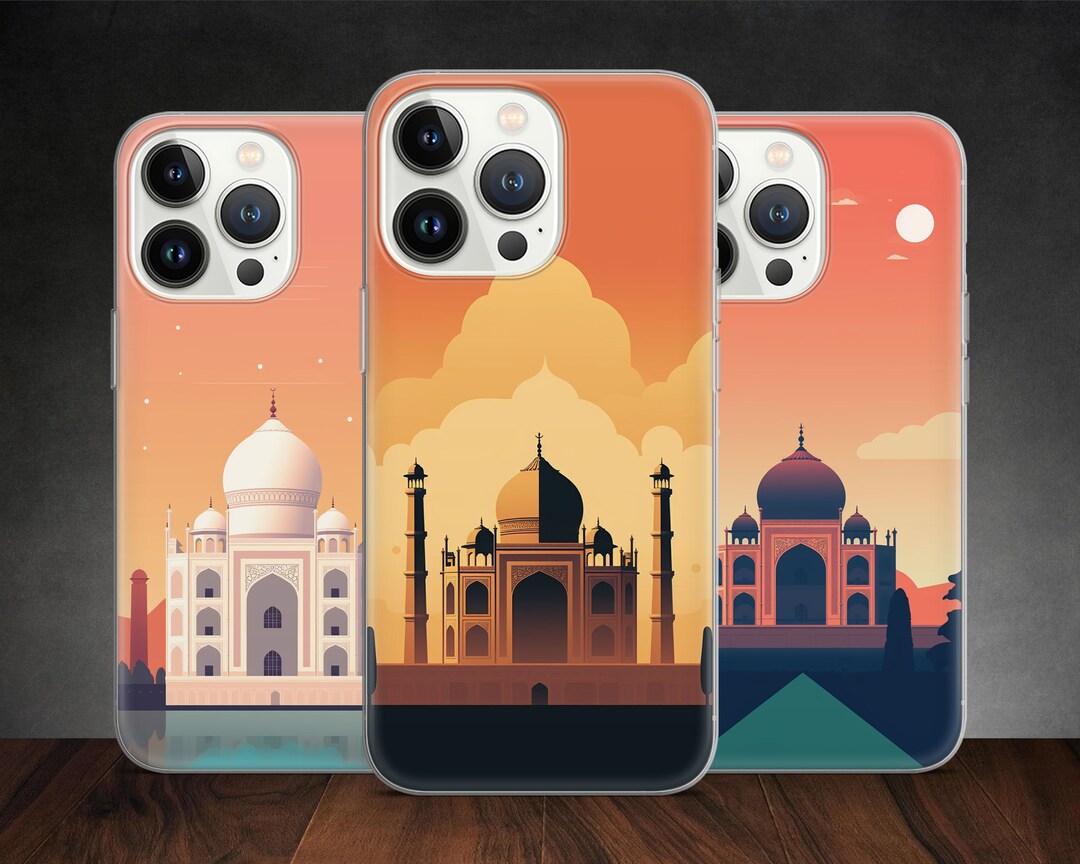 Taj Mahal India World Heritage History Art Phone Case for iPhone 14 13 ...