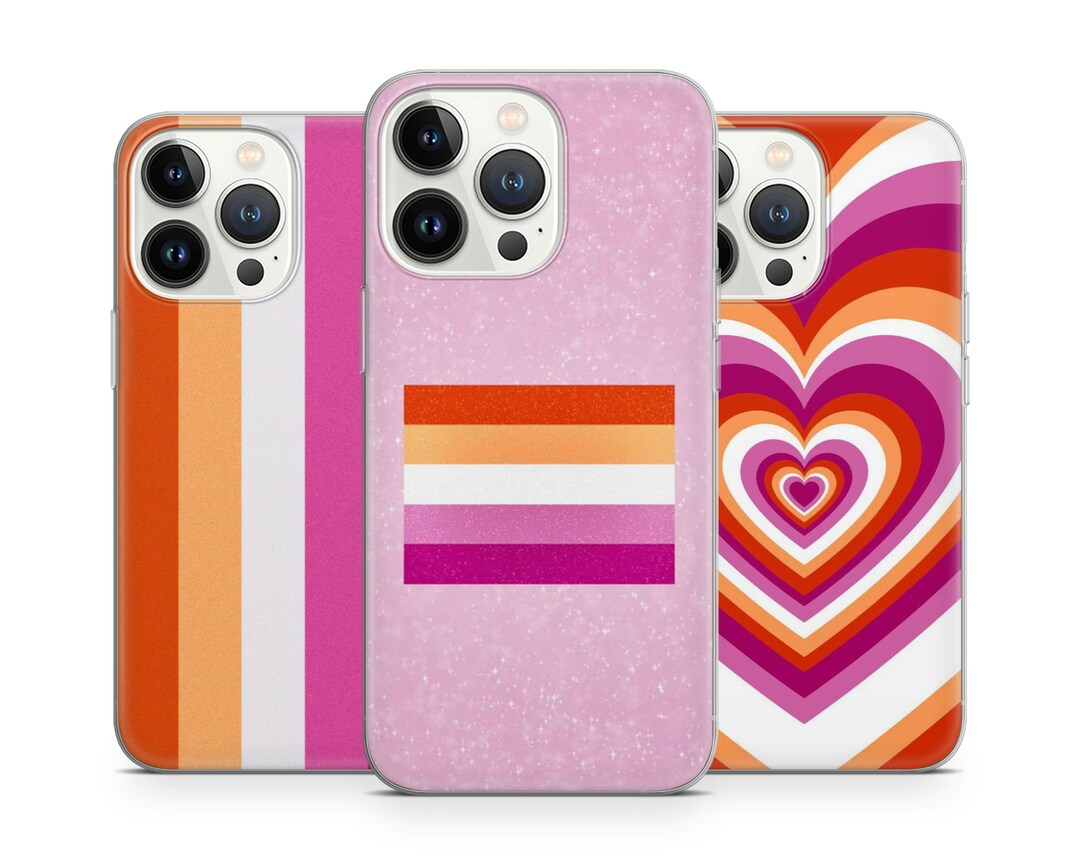 LGBTQ+ Lesbian Love Pride Phone Case for iPhone 14 13 Pro Max 12 11 X ...