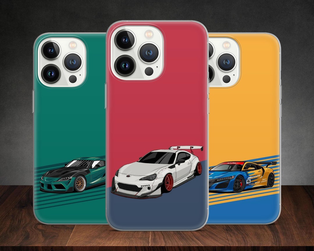Japanese New School Drift Cars JDM Phone Case for iPhone 14 13 Pro Max ...