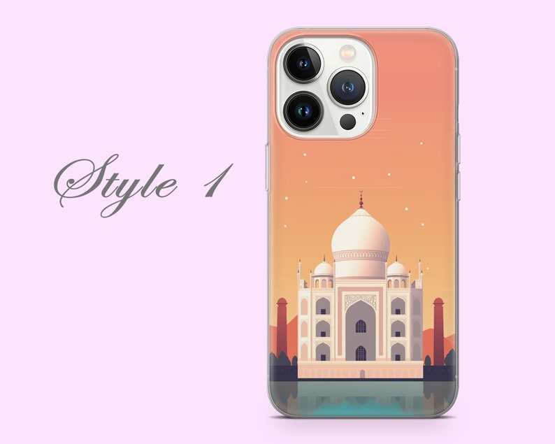 Taj Mahal India World Heritage History Art Phone Case for iPhone 14 13 ...