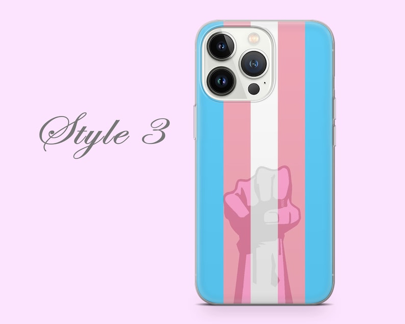 LGBTQ Transgender Flag Art Love Pride Phone Case for Iphone - Etsy