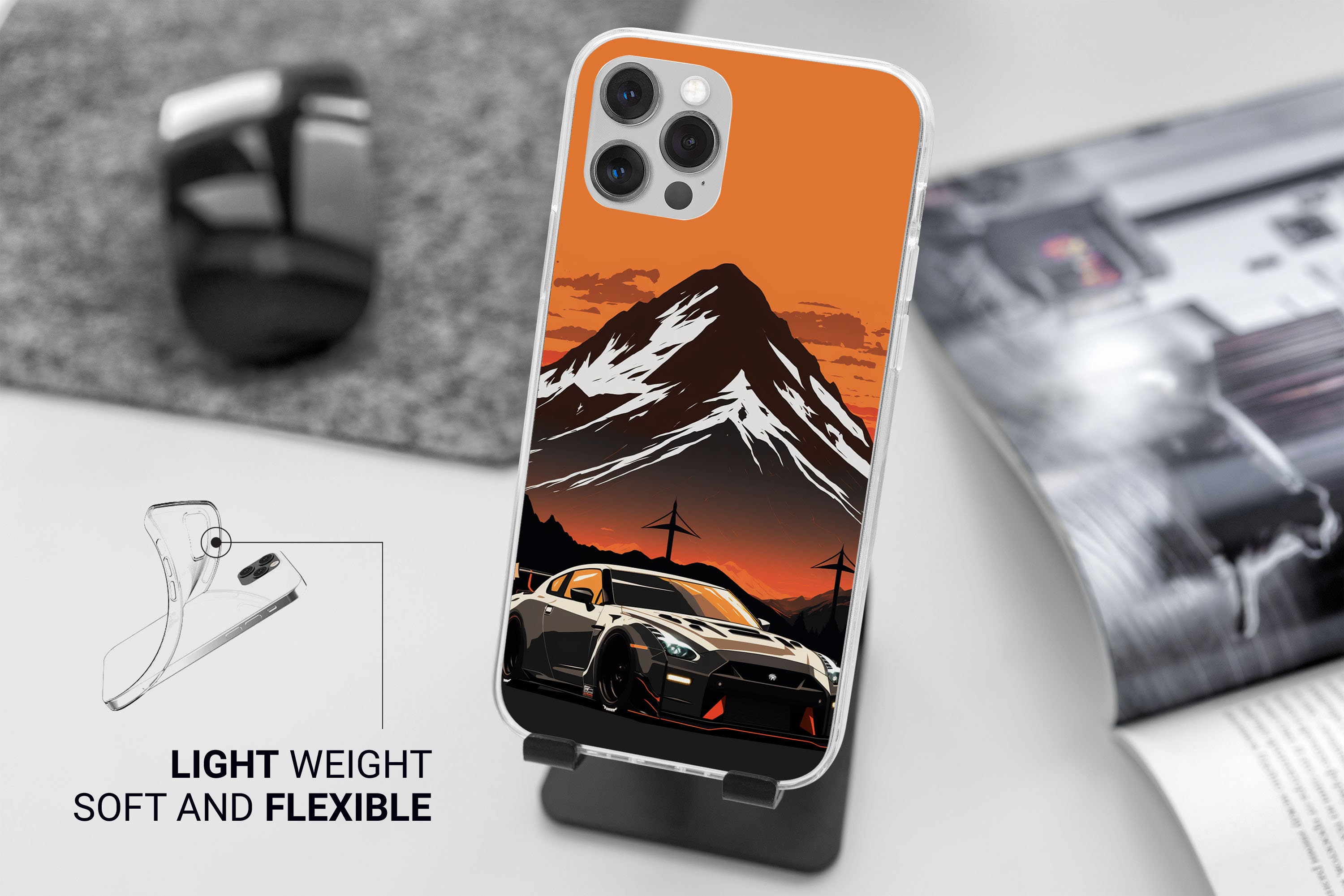 GTR R34 R35 Japan Tokyo Cars JDM Fuji Mountain Phone Case for - Etsy UK