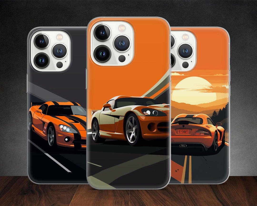 Viper SRT American Classic Muscle Car Sports Car Phone Case for iPhone ...