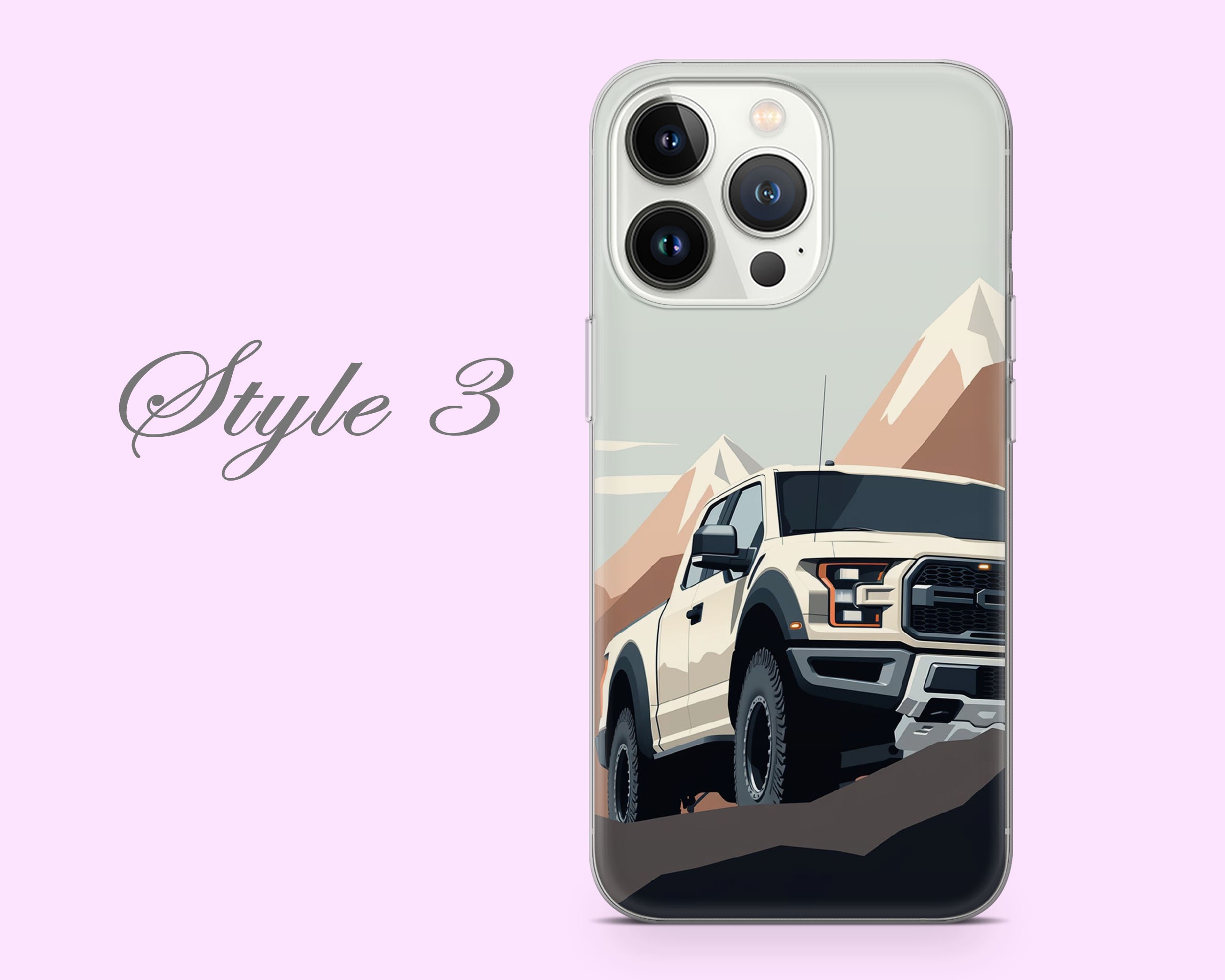 F150 Raptor R SVT Pickup Truck Phone Case for iPhone 15 14 13 Pro Max ...