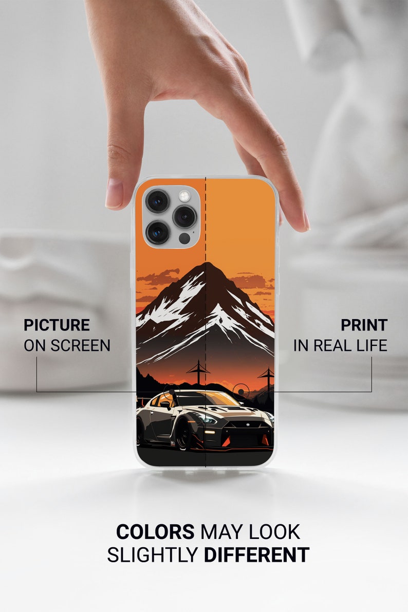GTR R34 R35 Japan Tokyo Cars JDM Fuji Mountain Phone Case for - Etsy