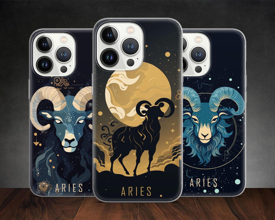 Zodiac Aries Horoscope Constellations Art Phone Case for iPhone 17 Air ...