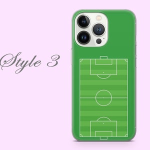 Football Pitch Stadium Soccer Grass Match League Phone Case for iPhone ...