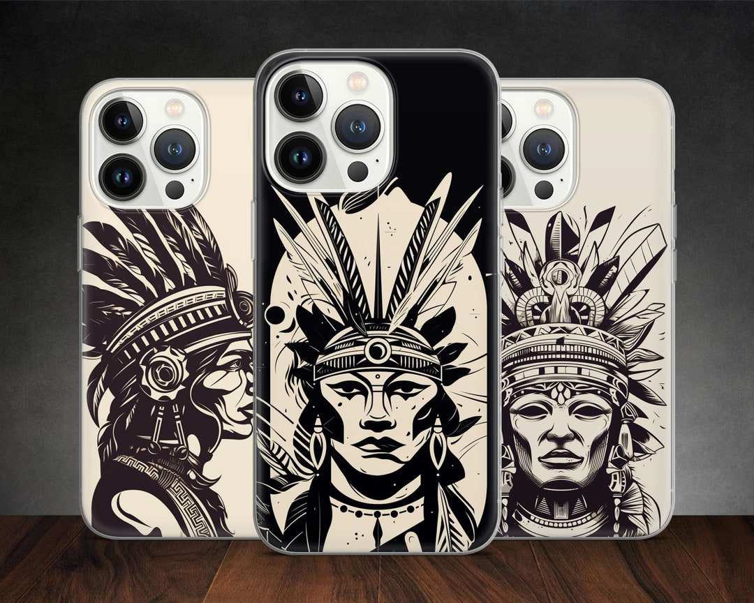Native American Traditional Ink Henna Tattoo Style Phone Case for ...