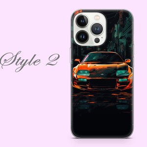 Legendary JDM Supra MK4 Japanese Drift Car Phone Case for iPhone 15 14 ...