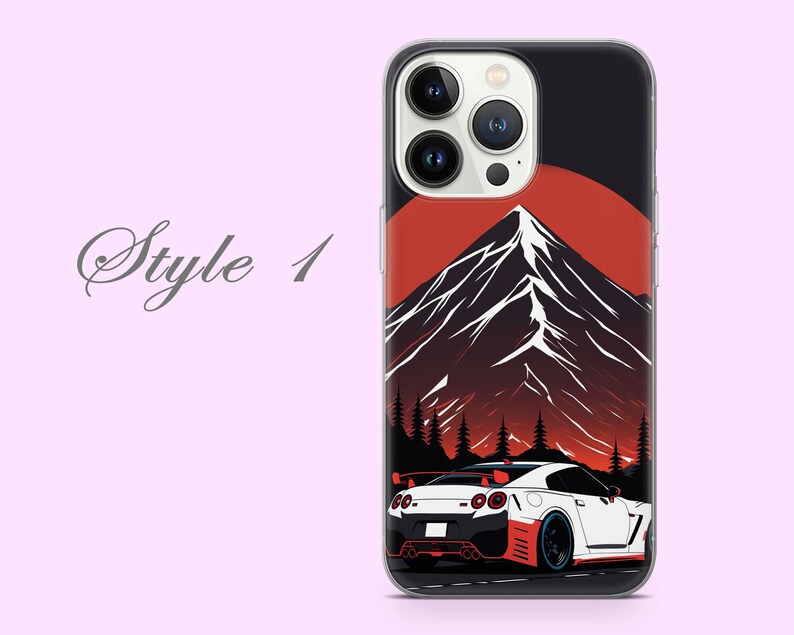 GTR R34 R35 Japanese Cars JDM Fuji Mountain Phone Case for - Etsy