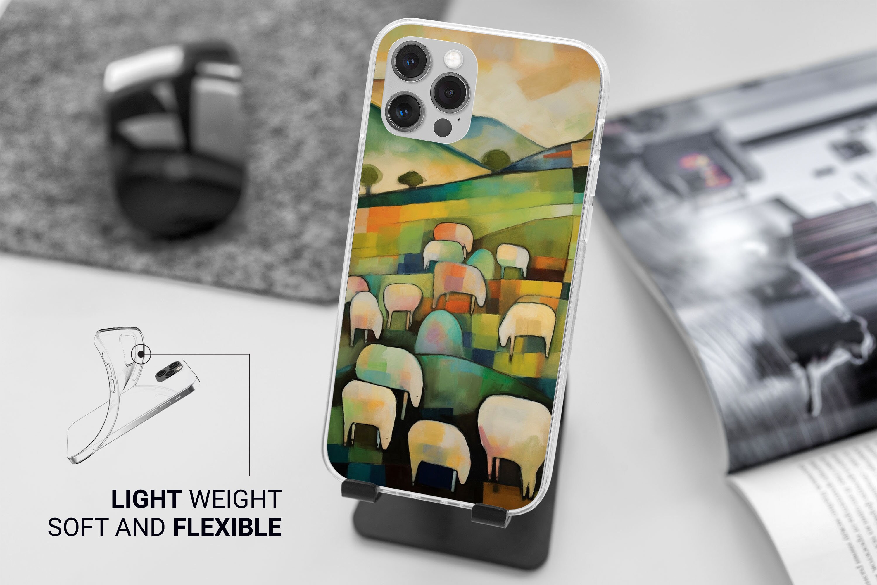 Pablo Picasso Sheep Green Field Sun Cubism Art Phone Case for - Etsy