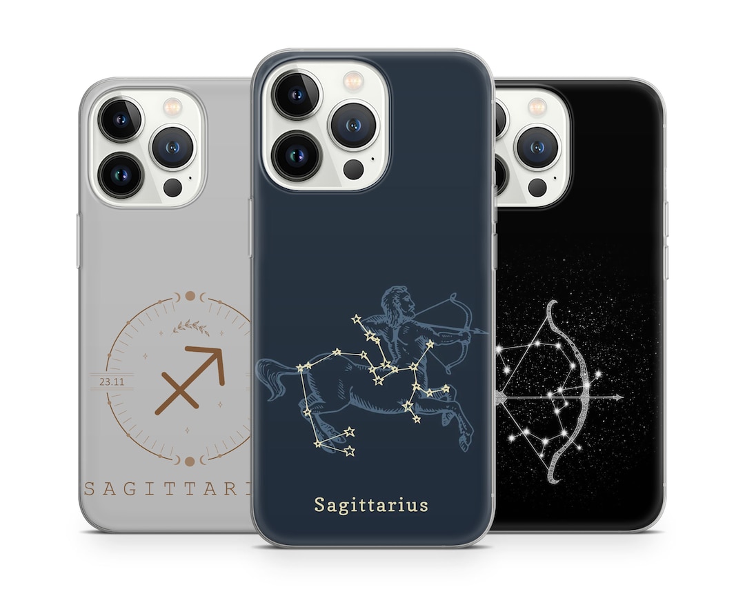 Sagittarius Zodiac Sign Astrology Phone Case for iPhone 15 14 13 Pro ...