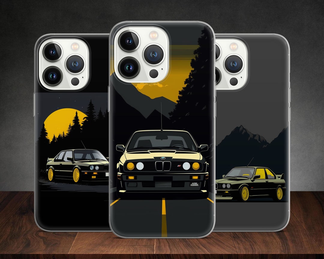 Bavarian Auto M3 E30 Classic Sports Car Art Phone Case for iPhone 14 13 ...