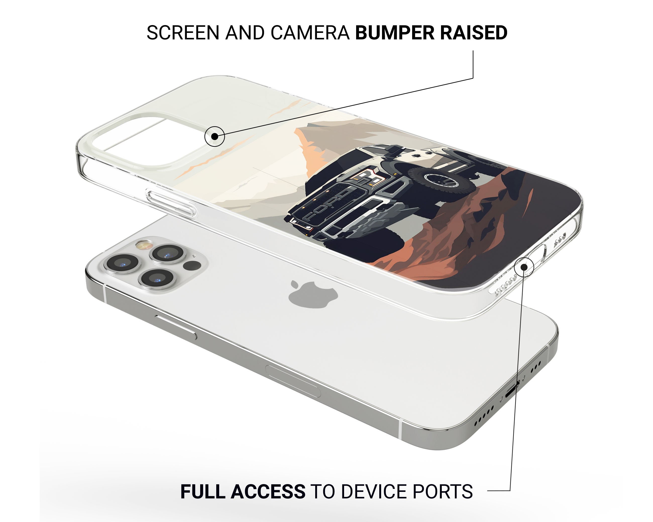 F150 Raptor R SVT Pickup Truck Phone Case for iPhone 15 14 13 Pro Max ...