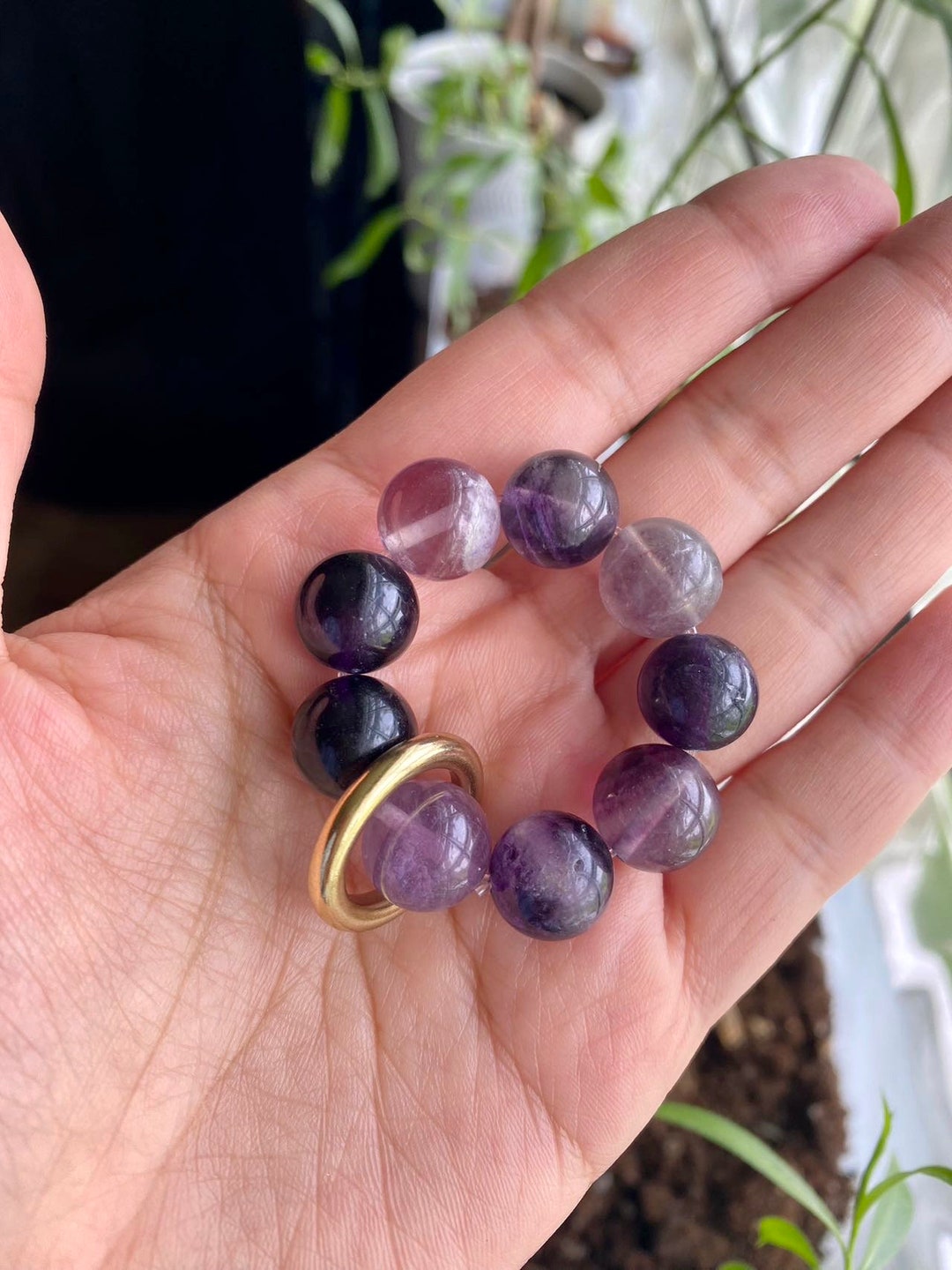 Mini Mala Beads With Meditation White Noise, Office Stress Reliever ...