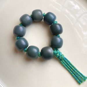 Worry Beads, Mini Mala Fidget Beads, Stress Relief Toy, Handheld Finger ...