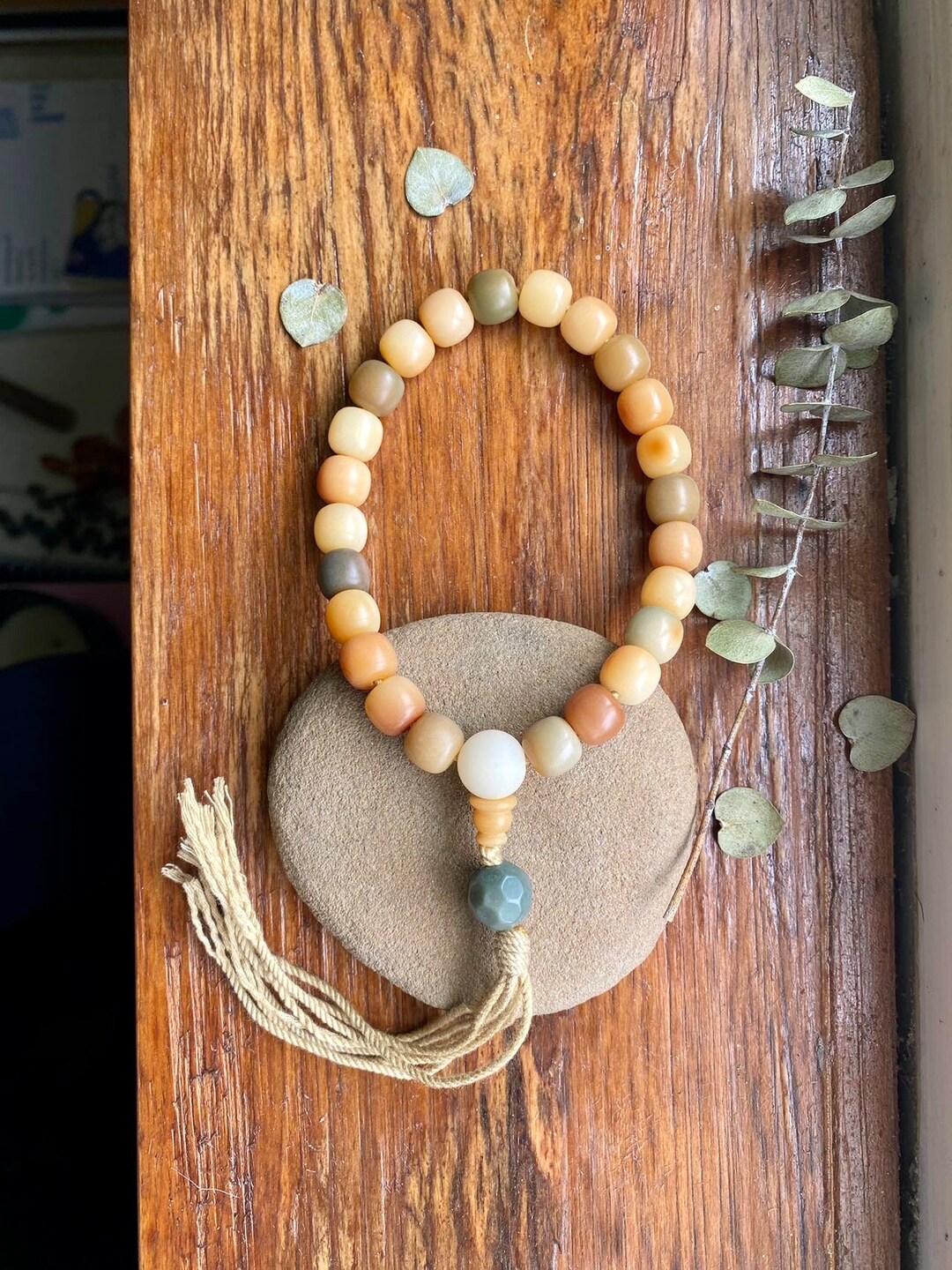 Rainbow Bodhi Mala Beads, Mothers Day Gift, Stress Relief Toy, Vintage ...