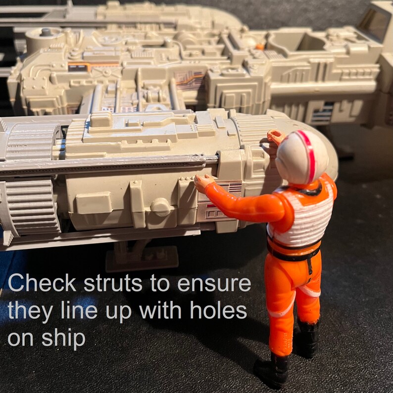 Star Wars 1983 Kenner Y-wing Front & Rear Engine Struts - Etsy