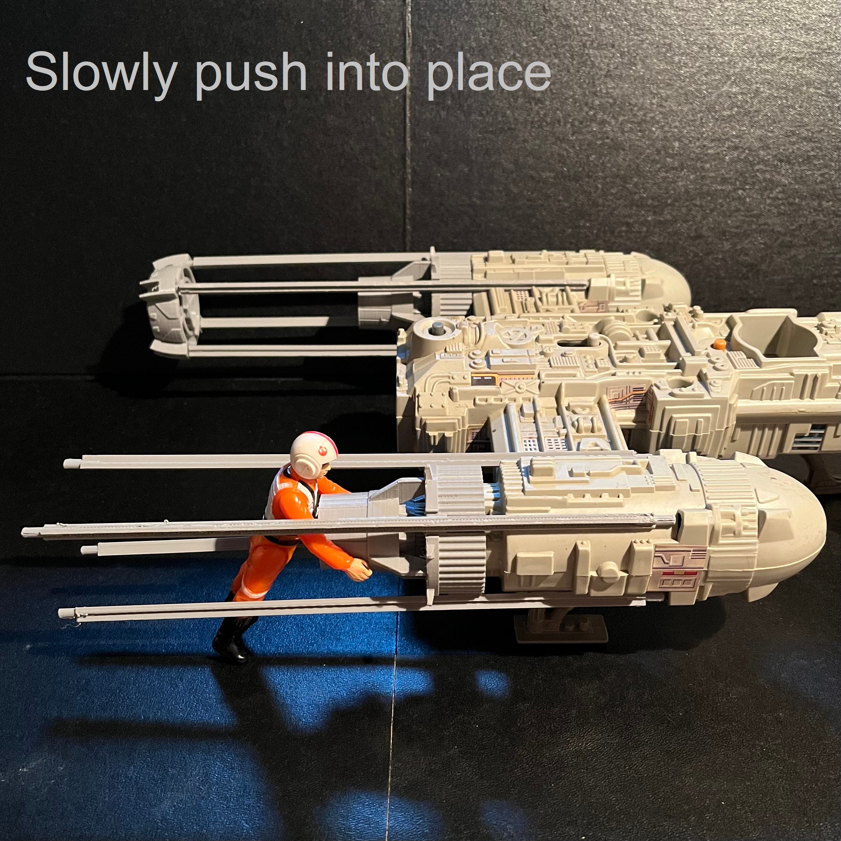Star Wars 1983 Kenner Y-wing Front & Rear Engine Struts - Etsy