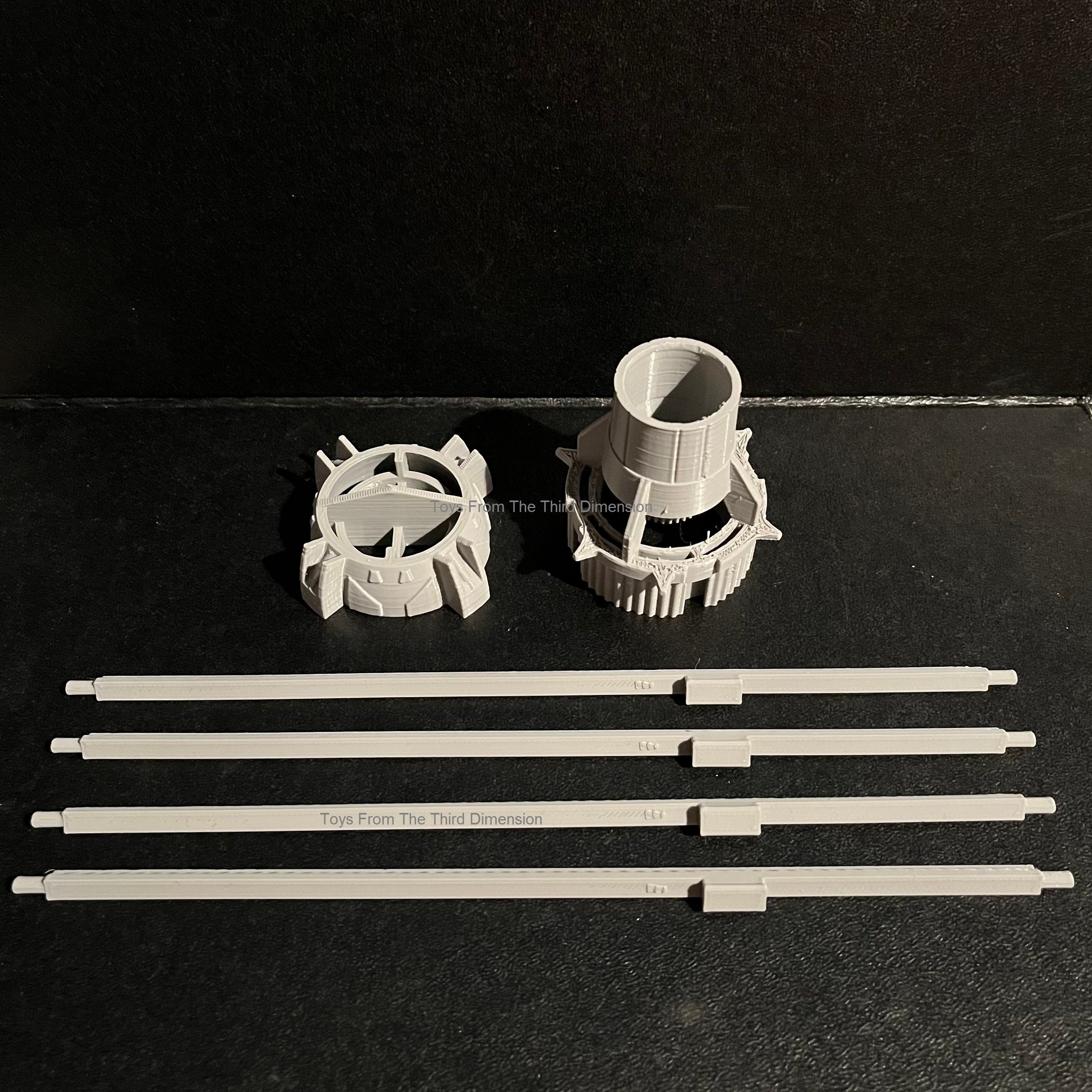 Star Wars 1983 Kenner Y-wing Front & Rear Engine Struts - Etsy