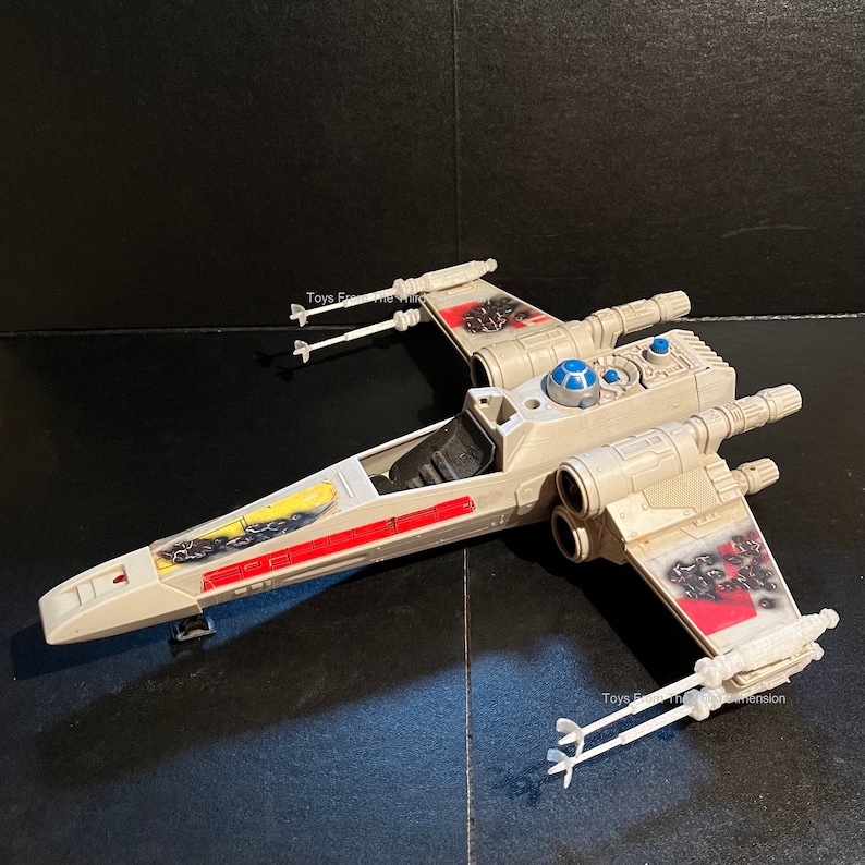 Star Wars 1978 Kenner X-wing Cannons Repro 3D Print SET OF 4 Glow in ...