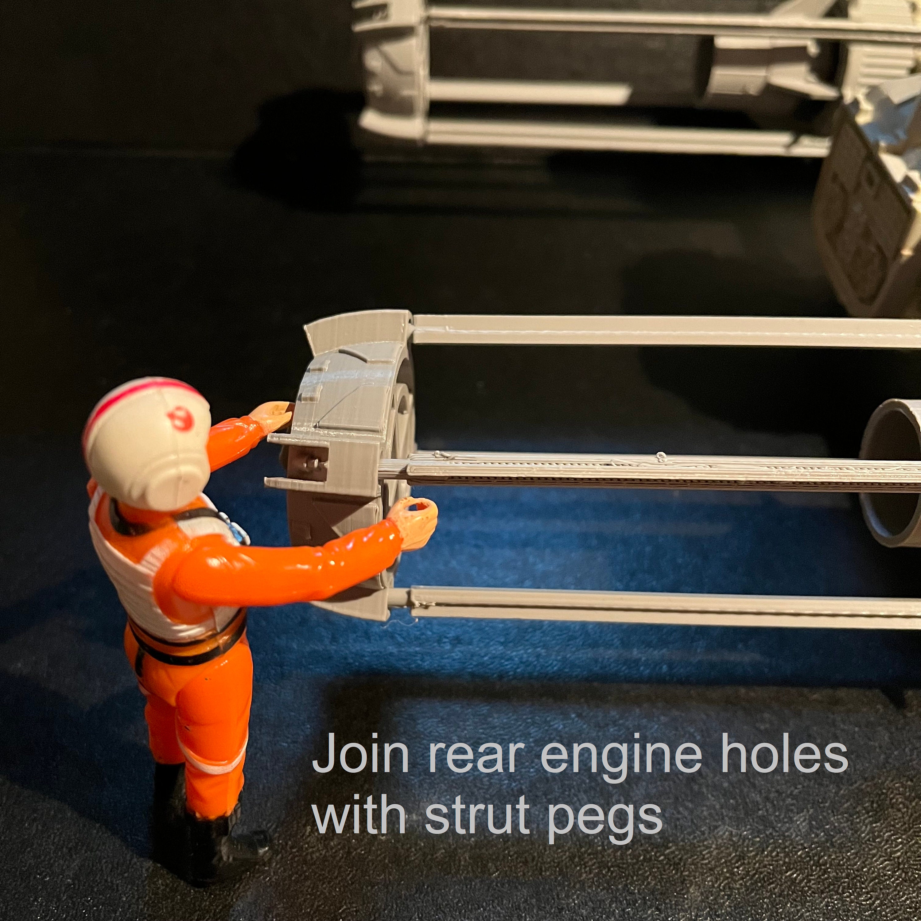 Star Wars 1983 Kenner Y-wing Front & Rear Engine Struts - Etsy