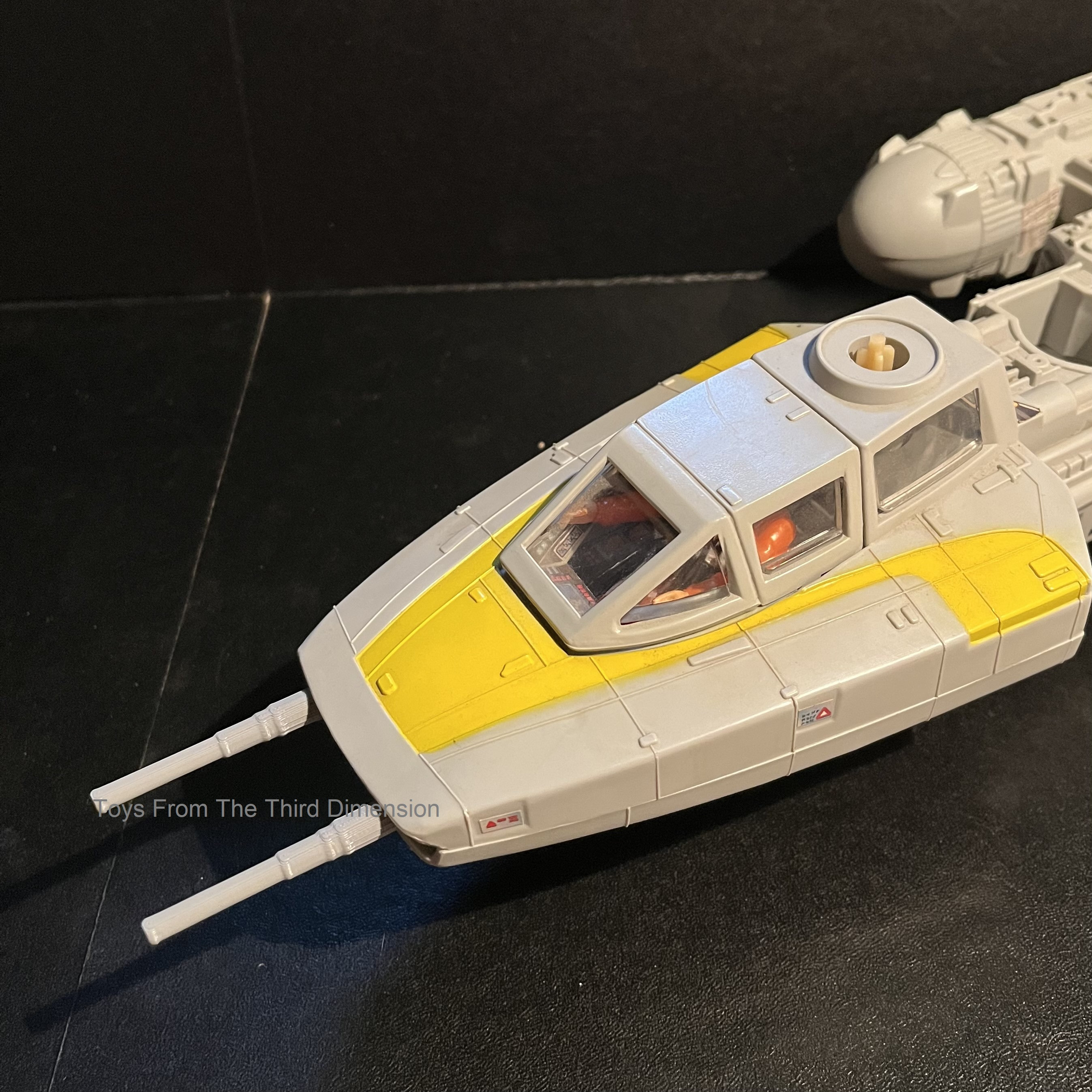 Star Wars 1983 Kenner Y-wing Front Gun Replacement Upgraded Cannon ROTJ ...