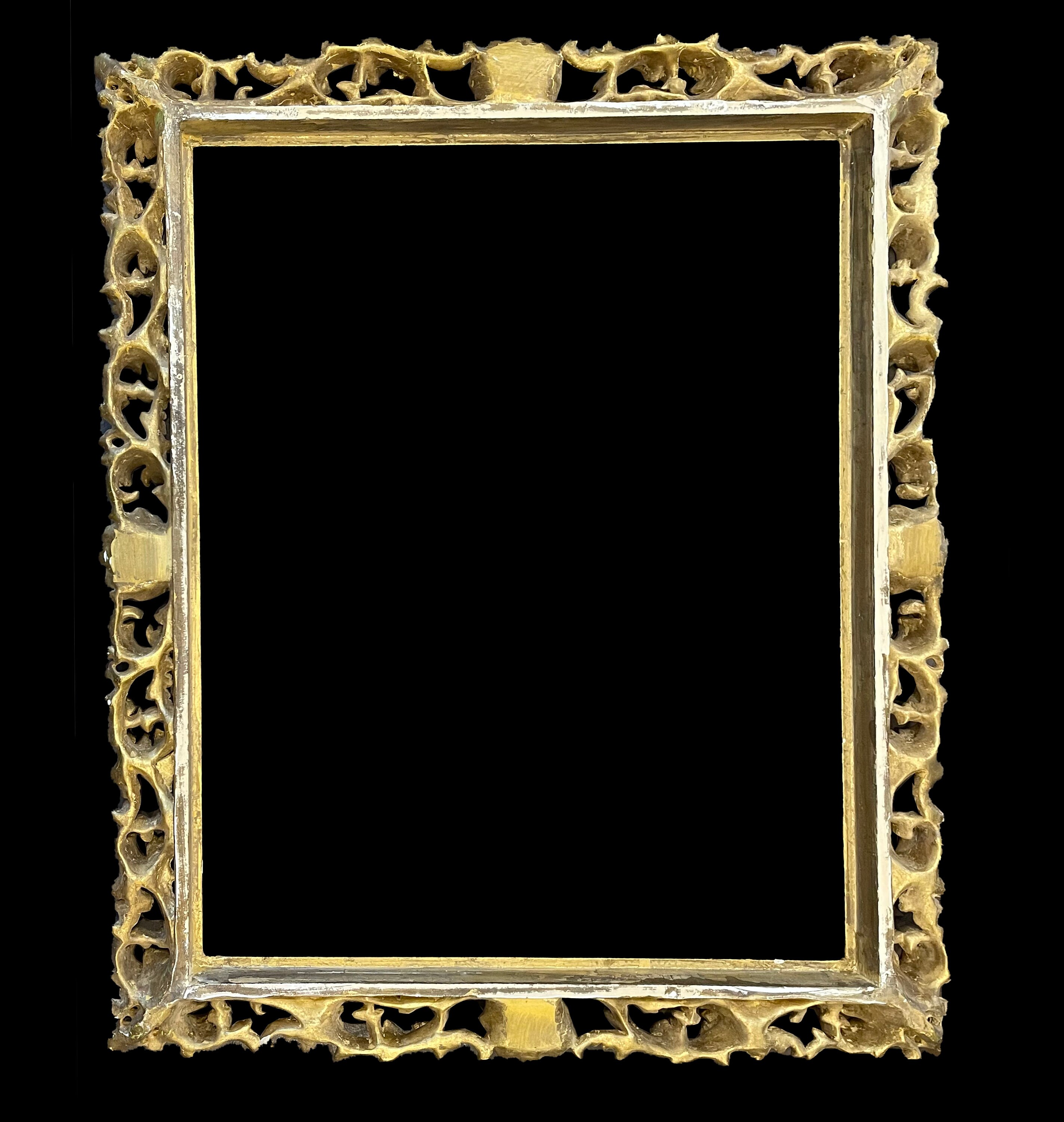 20 X 26 Hand Carved Rococo Picture Frame Gilded in 22k Gold Leaf - Etsy
