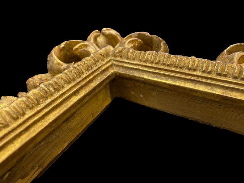20 X 26 Hand Carved Rococo Picture Frame Gilded in - Etsy