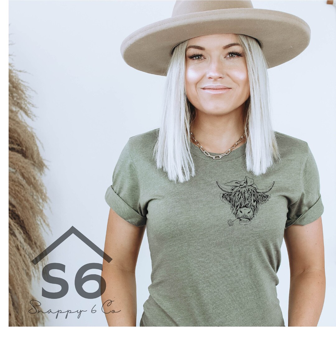 Black Highlander Pocket Screen Print Transfer - Etsy