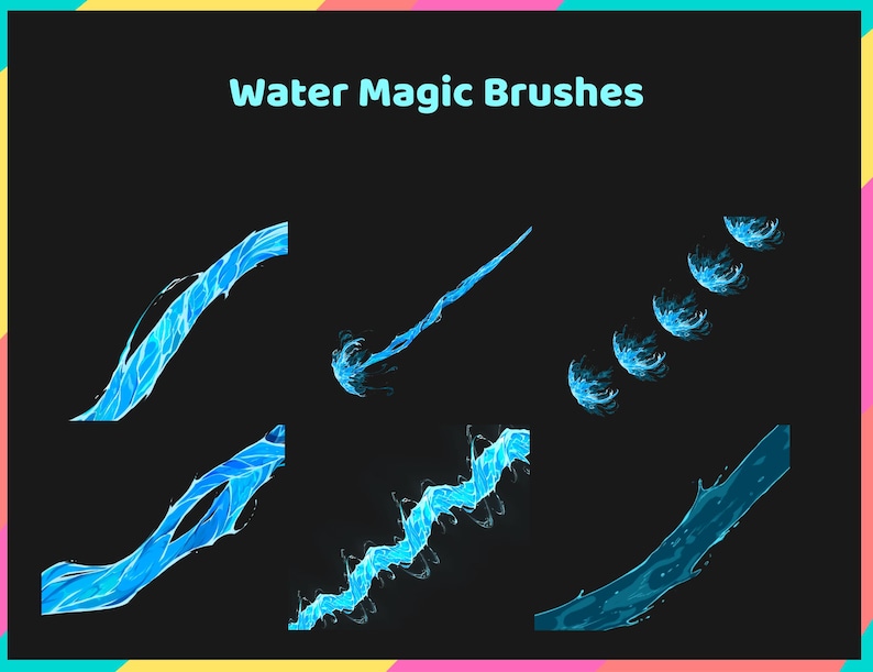 Clip Studio Paint Magic Effects Brushes | Fantasy Fire, Fairy Glow ...
