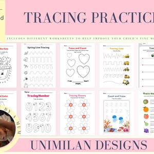 Preschool Pre-k + Kindergarten Learning Bundle | +200 Pages | Printable ...