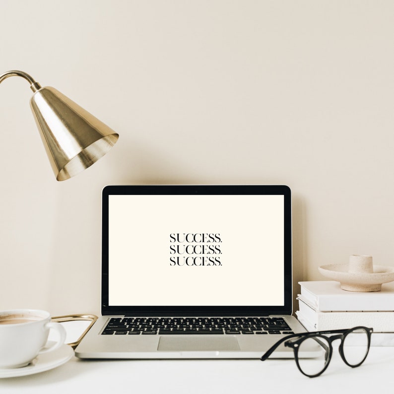 Set of 3 - Success Neutral Theme | Motivational Desktop Wallpaper ...