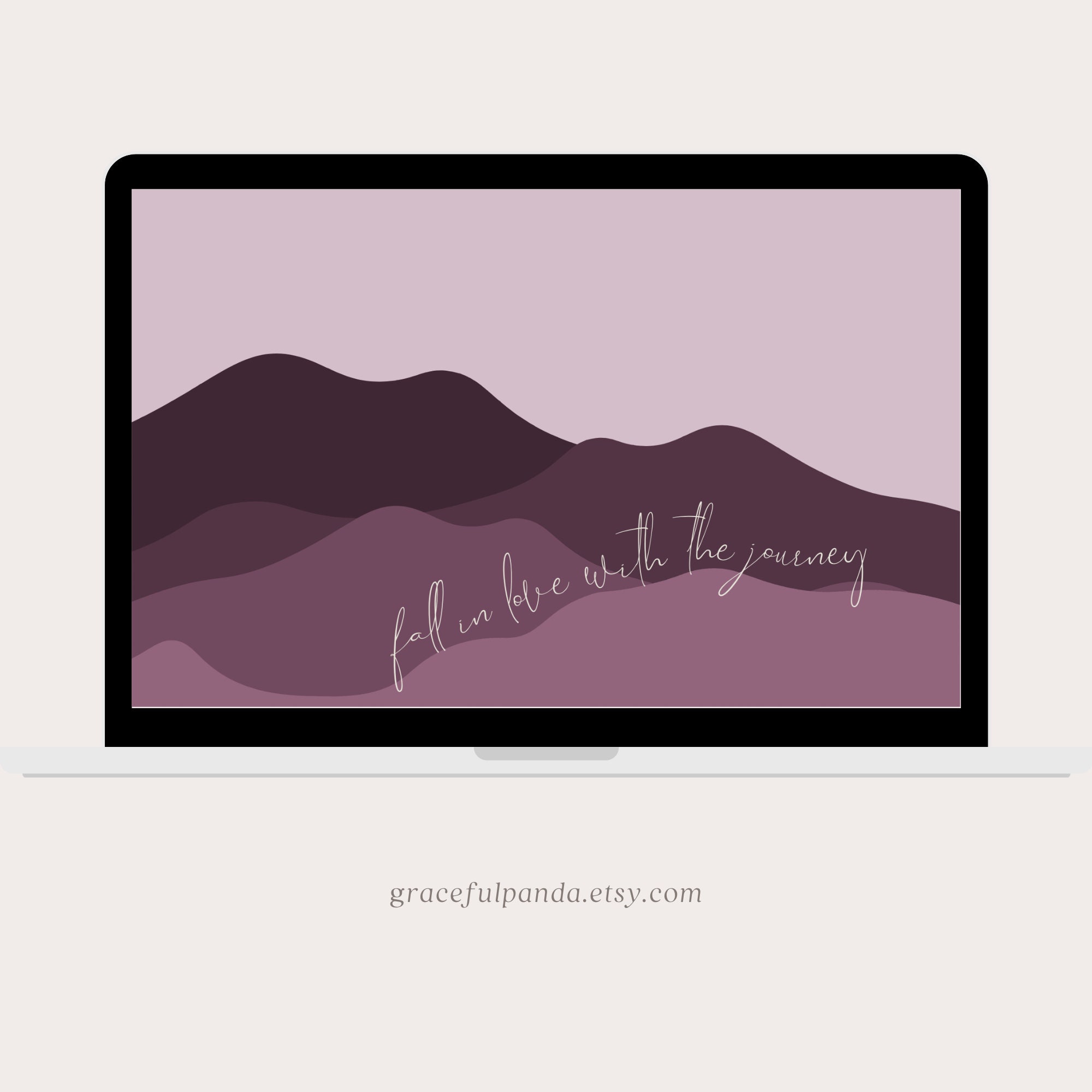 Set of 3 | Boho Desktop Wallpaper | Motivational Wallpaper, Boho ...