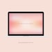Motivational Desktop Wallpaper | Pink Gradient Theme - My Success ...