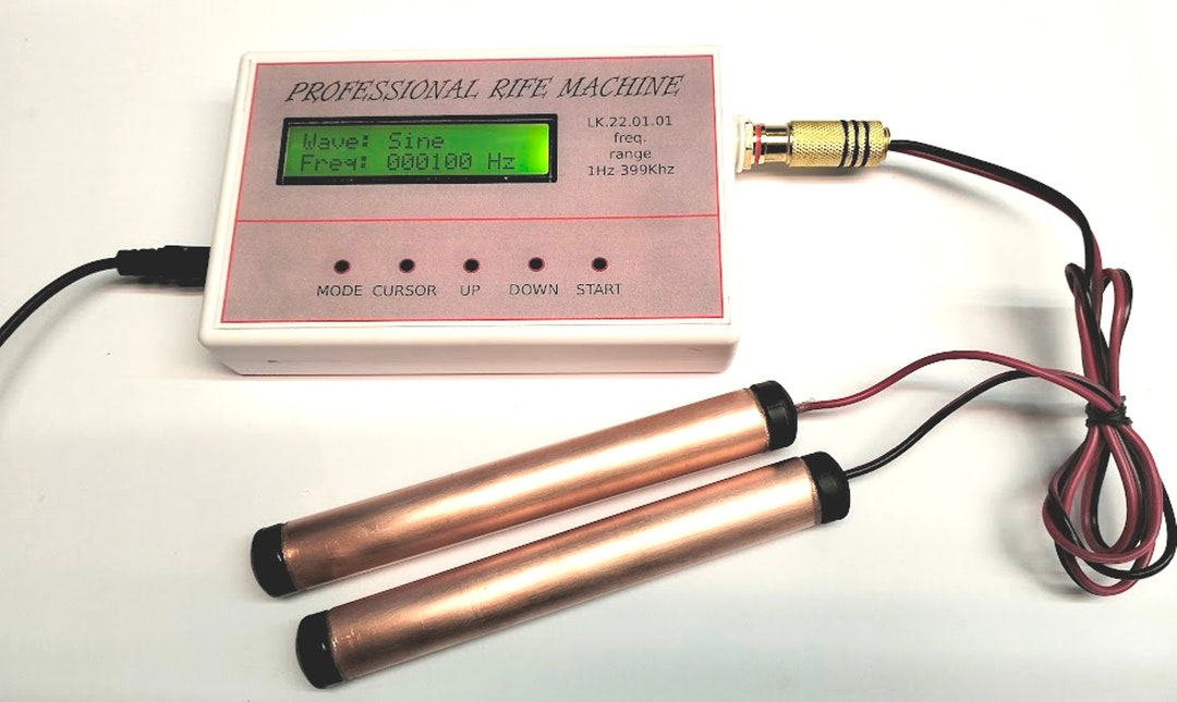 LK 22.01.01 PROFESSIONAL RIFE Machine Hulda Clark's Multi Frequency ...