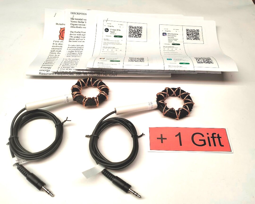 RODIN COIL LK.22.01.02 Vortex Toroid Toroid Toroid Vortex Wave ...